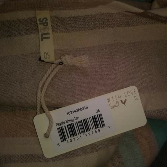 Spell | Intimates & Sleepwear | Nwt Revolver Peyote Shrug Short Robe ...